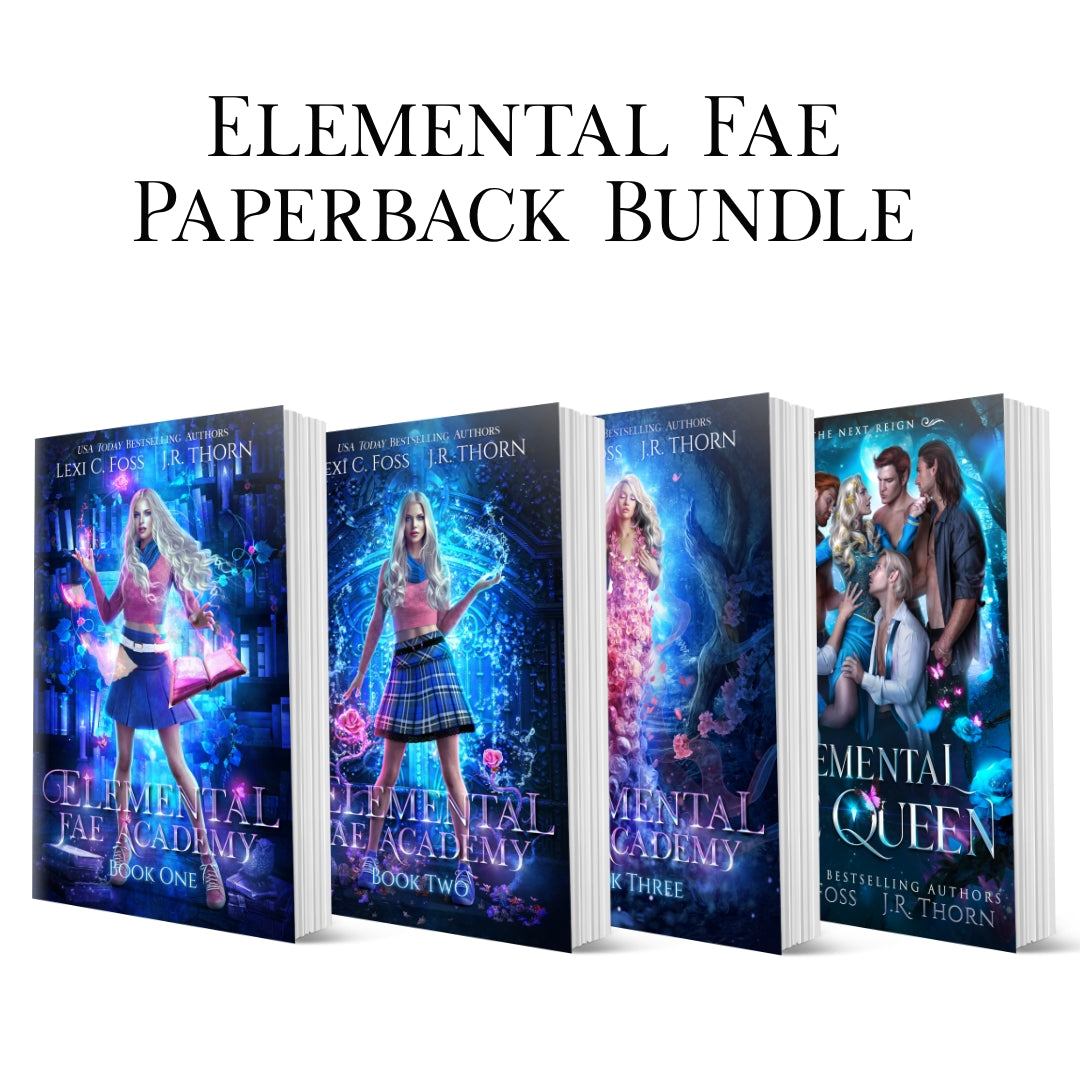 BUNDLE Elemental Fae Complete Set Books 1-4 SIGNED by J.R. Thorn – J.R ...